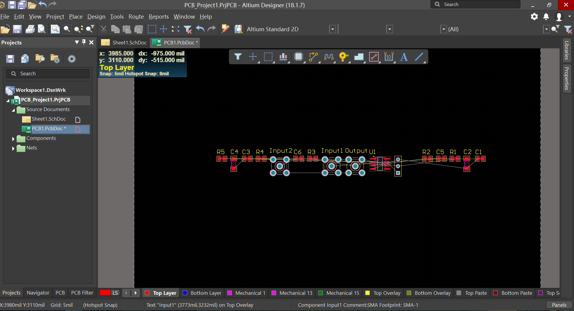 【AD18新手入门】从零开始制造自己的PCB_ad18入门教程-CSDN博客
