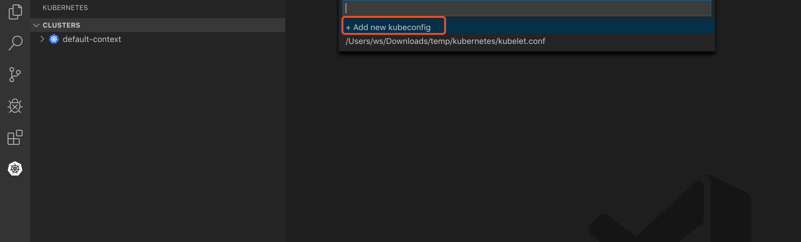 安装配置Visual Studio Code Kubernetes Tools_vscode visual studio k5-CSDN博客