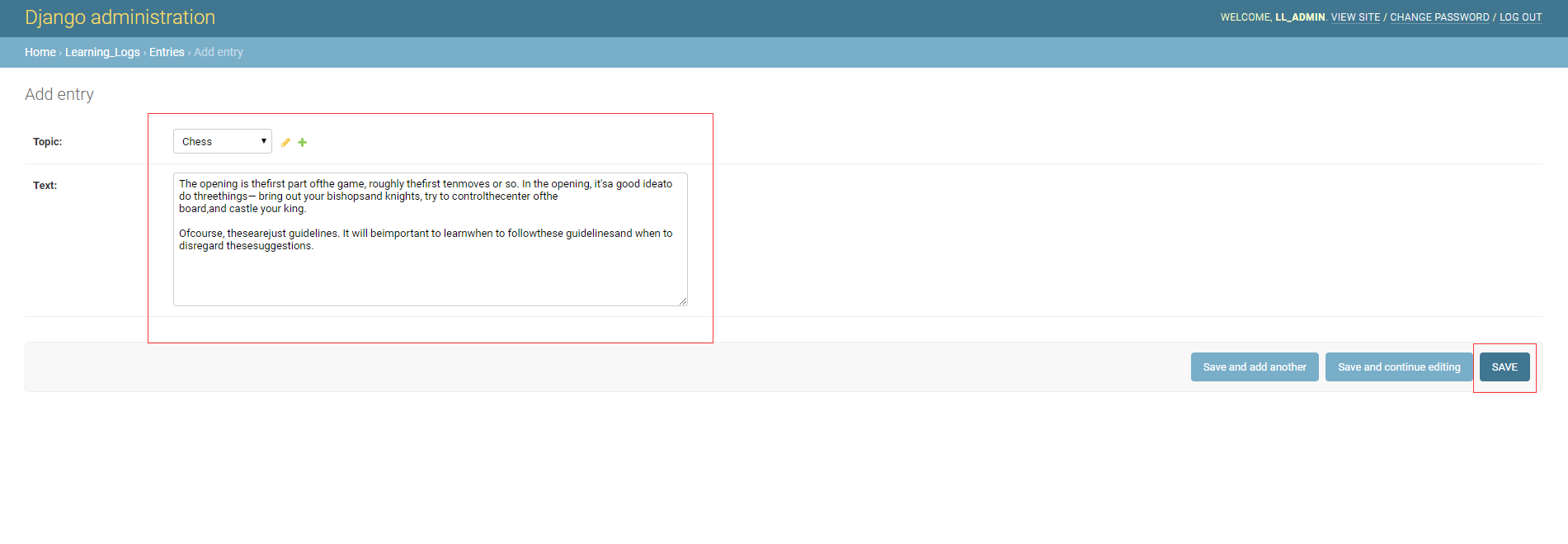 Django入门（一）_这些代码导入我们要注册的模型topic,再使用admin.site.register()让给你dja-CSDN博客