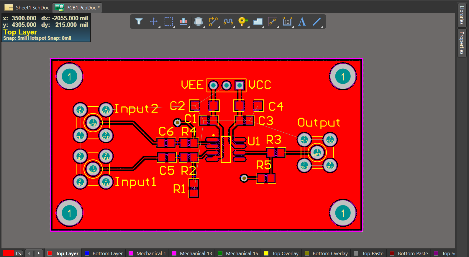 【AD18新手入门】从零开始制造自己的PCB_ad18入门教程-CSDN博客