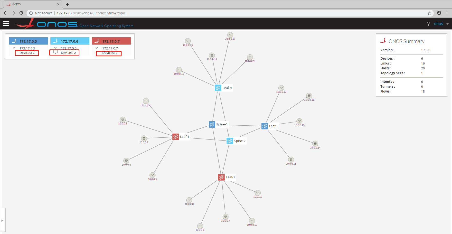 SDN环境搭建和基本功能验证_onos-tutorial-1.15.0.ova sdn user密码-CSDN博客