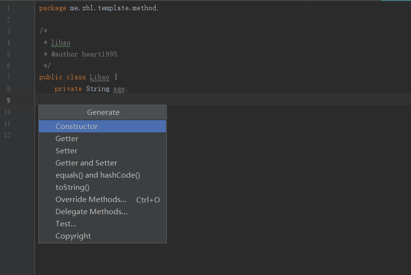 idea给get,set方法自动增加注释_idea自动生成getset注释-CSDN博客