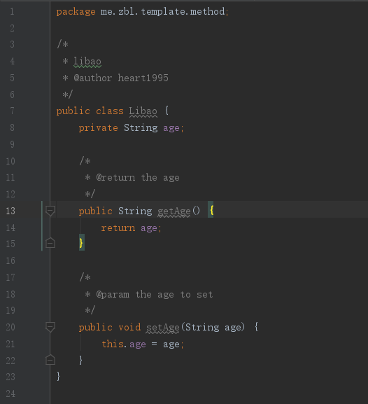 idea给get,set方法自动增加注释_idea自动生成getset注释-CSDN博客