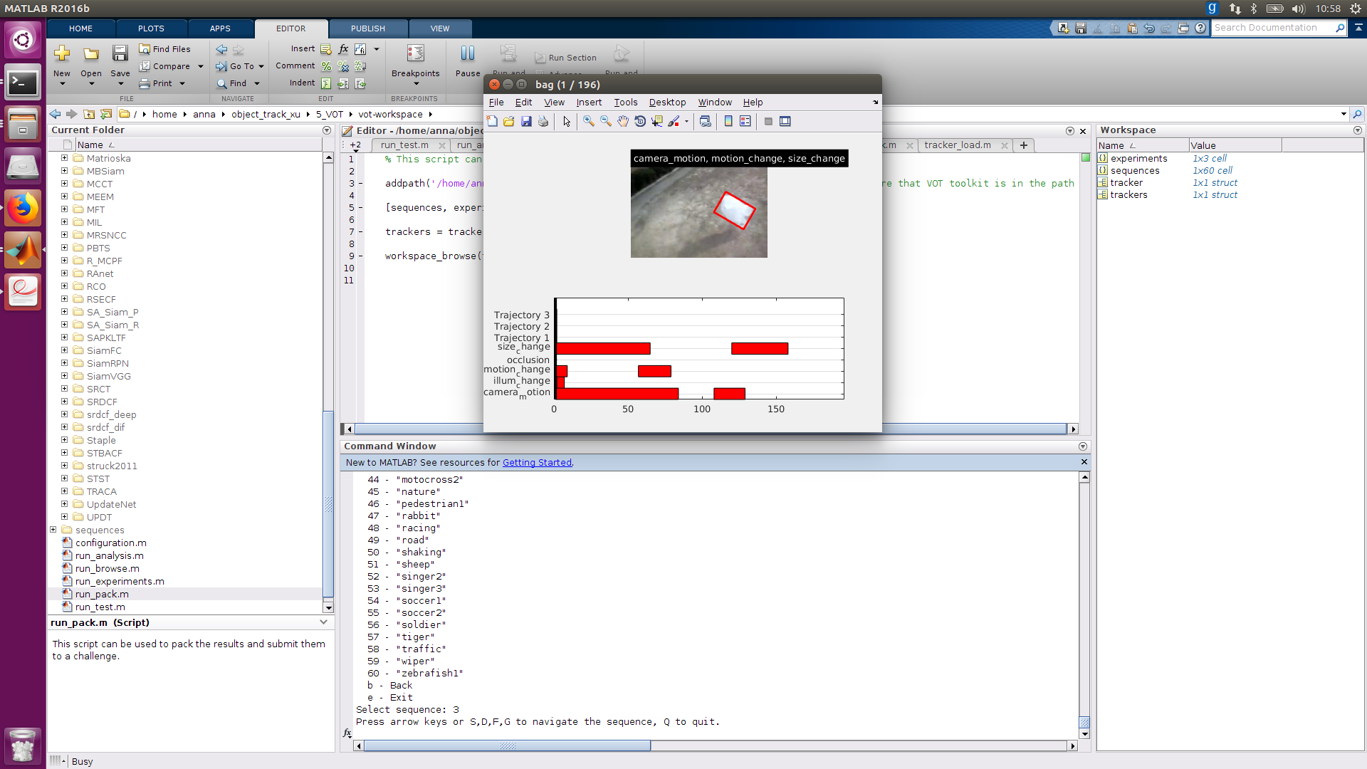 目标跟踪-VOT2018-VOT工具-VOT toolkit 使用教程-matlab2016b_vot2018跟踪结果-CSDN博客