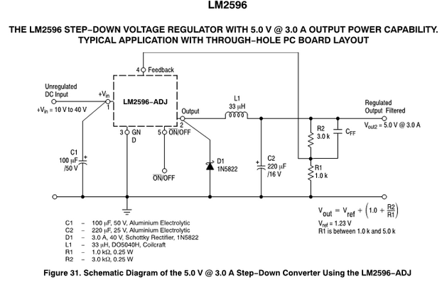 小白笔记LM2596_lm2596hvs和lm2596s区别-CSDN博客