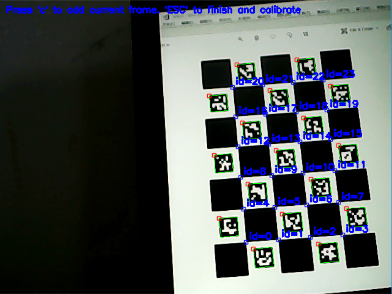 【OpenCV/aruco】校准相机(Camera Calibration) Demo_parameter.perspectiveremovepixelpercell-CSDN博客