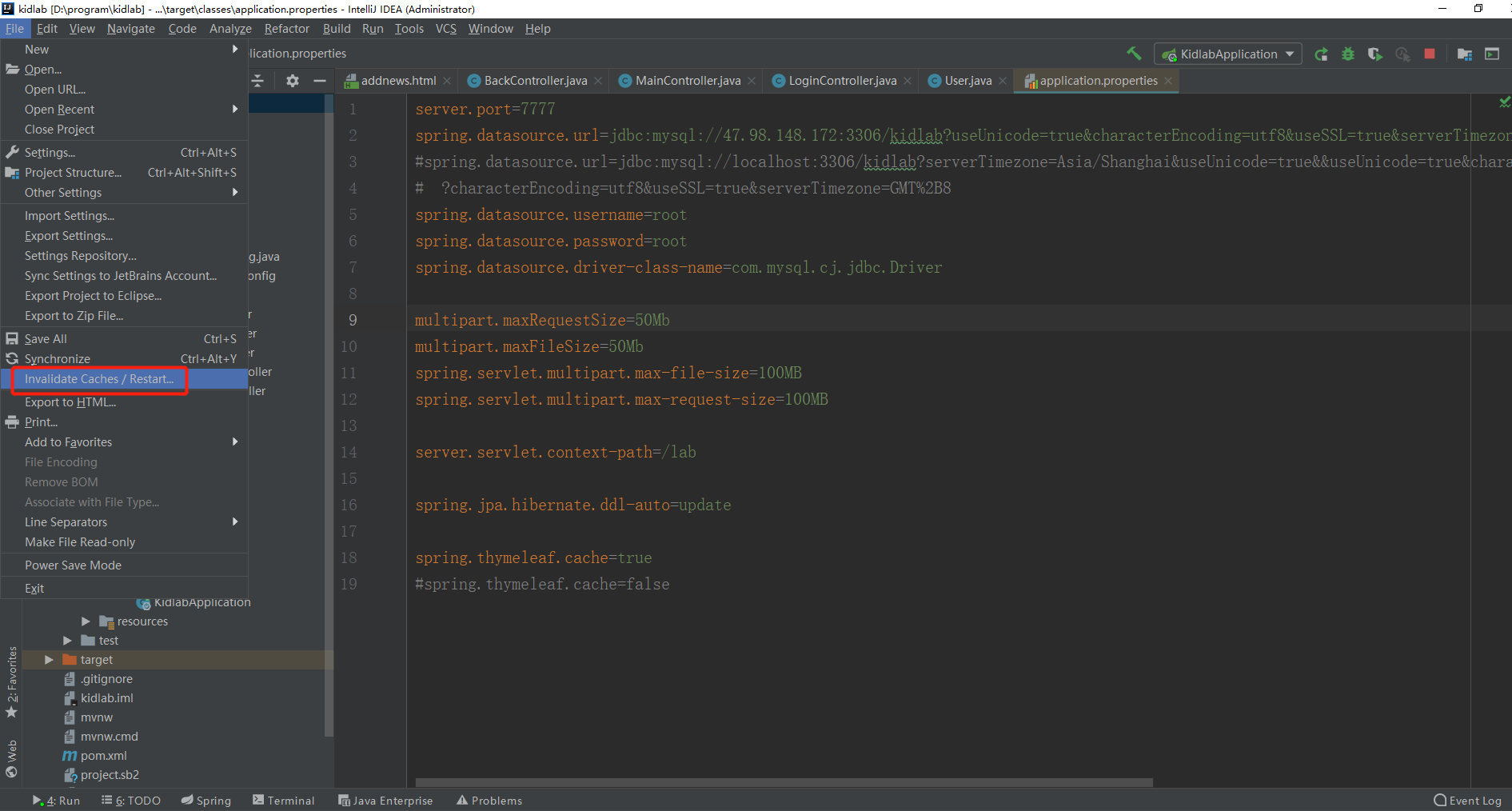 使用idea突然出现项目中之前导入的包不能被识别，爆红的问题_idea无法识别db2jcc包-CSDN博客