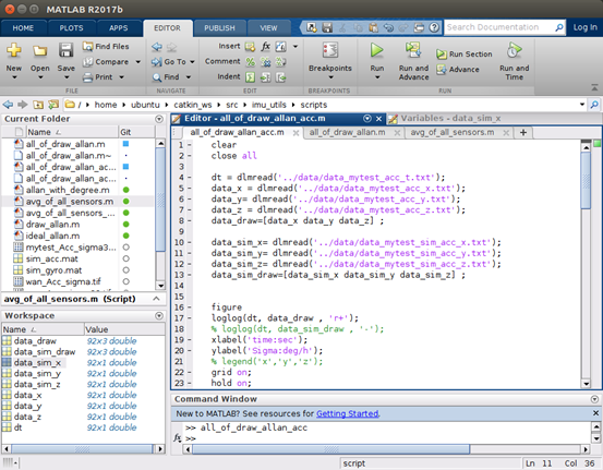使用imu_utils工具生成IMU的Allan方差标定曲线_fatal error: backward.hpp: 没有那个文件或目录-CSDN博客
