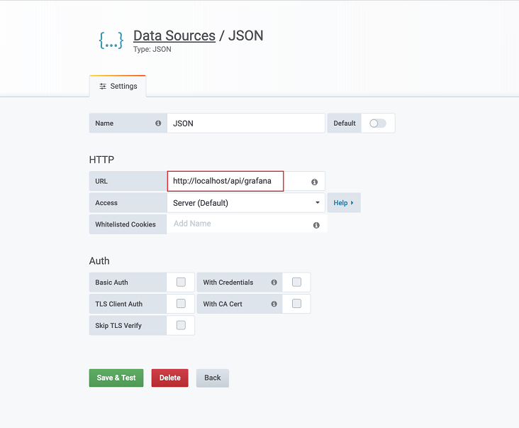 使用Grafana的JSON DataSource插件完成对实时监控数据的可视化展示_导出granfan展示数据-CSDN博客