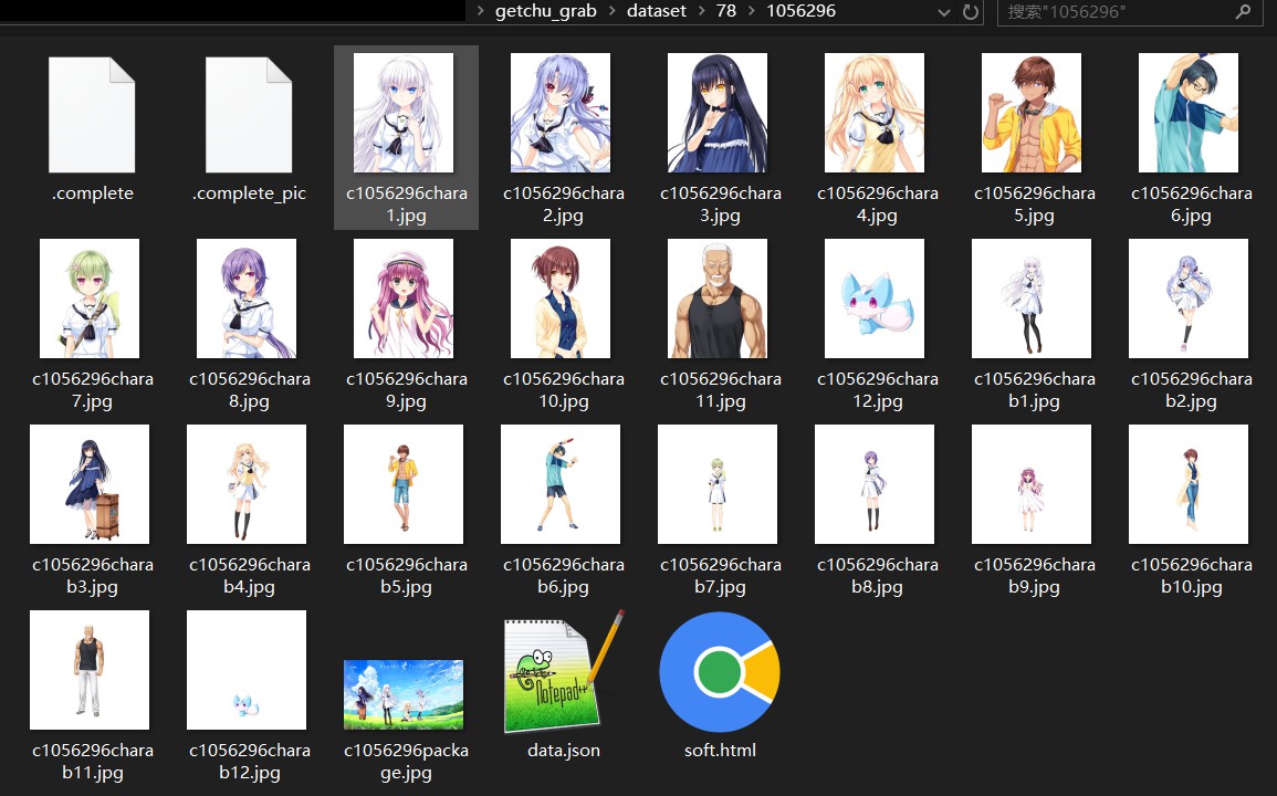 Getchu 角色图爬虫 + 数据集_getchu-4053297-CSDN博客