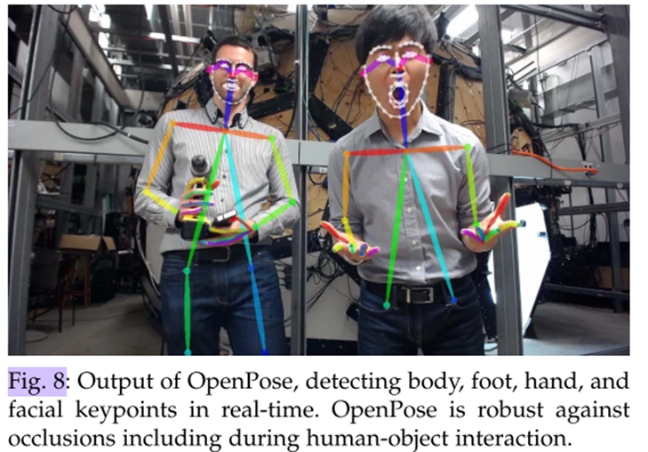论文学习笔记：OpenPose: Realtime Multi-Person 2D Pose Estimation using Part Affinity Fields_人体关键点亲和场 ...