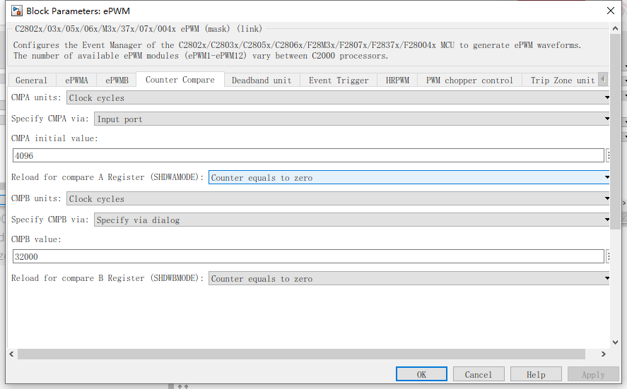 simulink仿真 adc 采样ePWM输出例程_simulink中adc怎么连续采集-CSDN博客