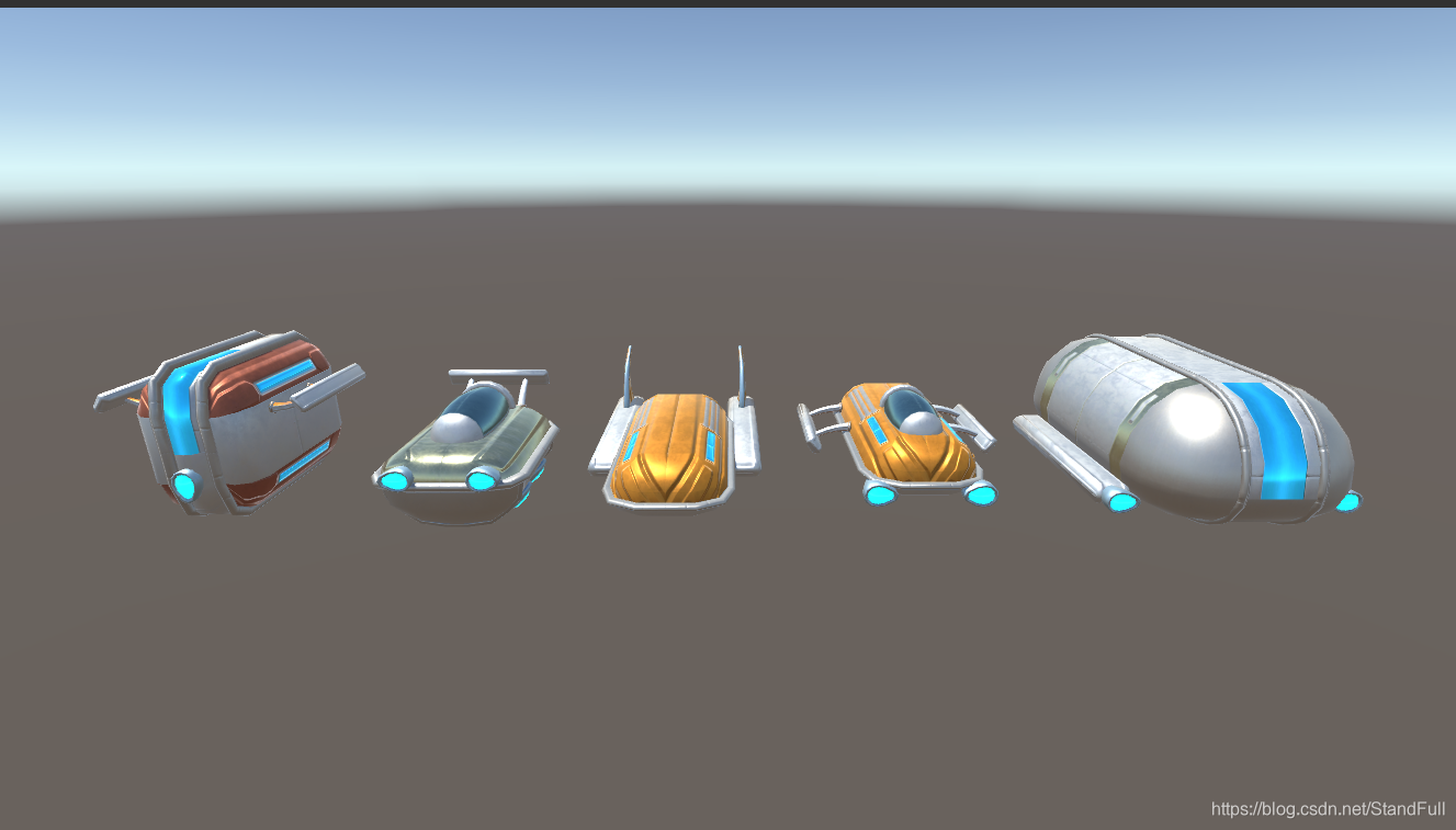 Unity素材三:未来城市场景unity科技风模型 Csdn博客