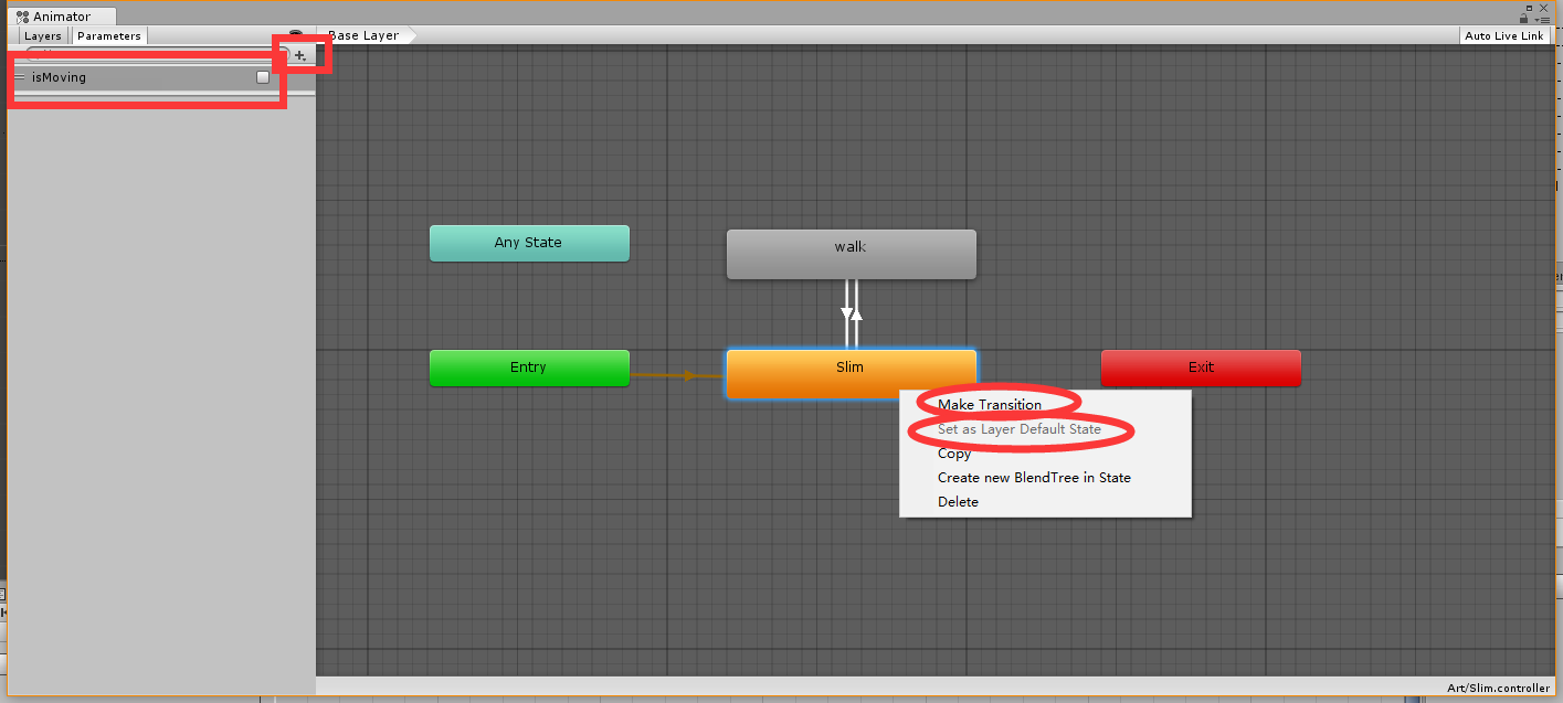 Unity 从零开始的2d游戏开发 —— [animator] 使用动画状态机制作简单动画 Unity动画状态机bool Csdn博客