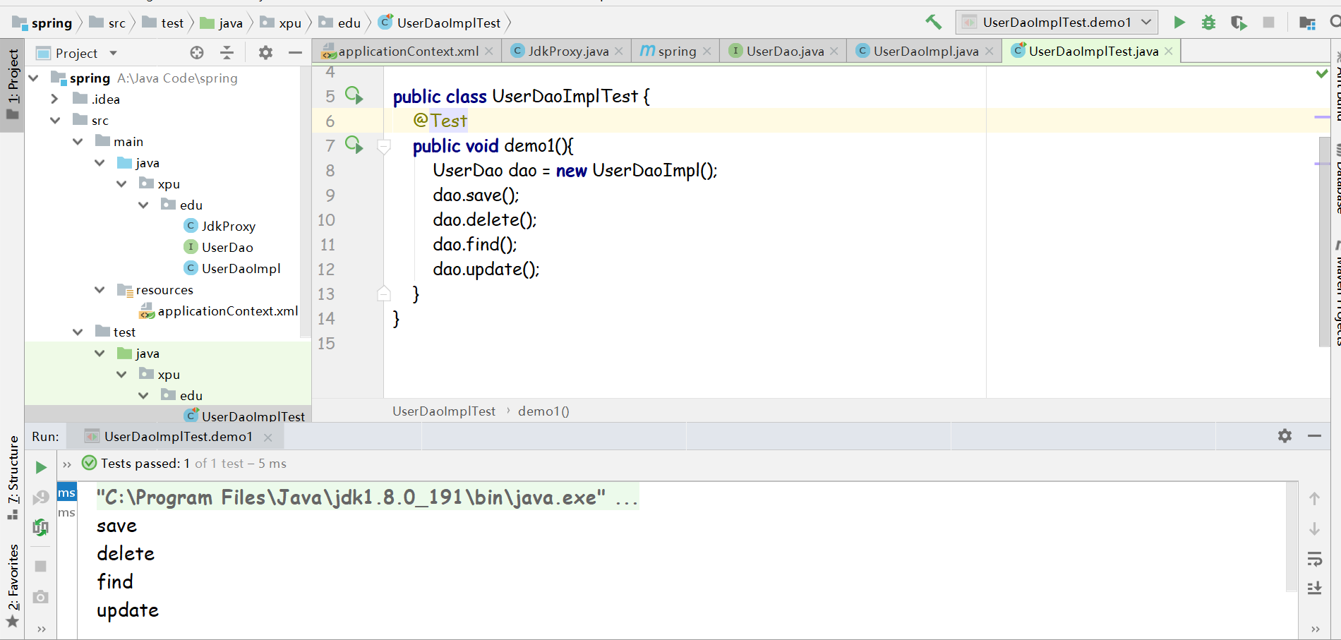 JavaEE——Spring：AOP概述及入门_javaee中简述什么是aop-CSDN博客