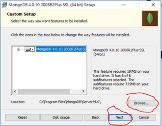 MongoDB Windows本地安装与配置小白级别教程，步步截图说明_mongdb安装成功电脑全屏截图-CSDN博客