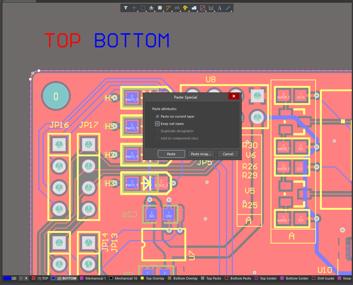 AD19——双面PCB快速铺铜_双层pcb板如何铺铜-CSDN博客