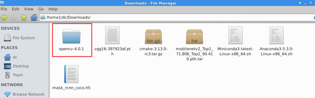 opencv4.0.1安装（Linux非root用户安装）_linux下载opencv4.0.1版本-CSDN博客