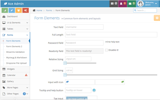 基于Bootstrap的响应式后台管理模板Ace_ace bootstrap-CSDN博客