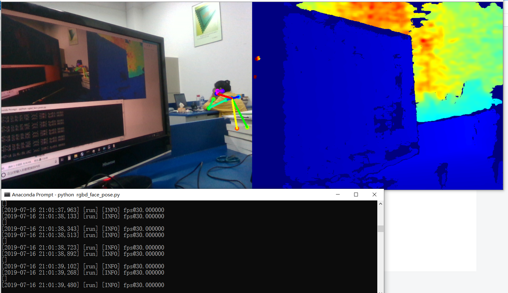 openpose算法整合face_recongnition + 深度摄像头的Python实现_openpose face-CSDN博客