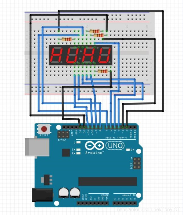 Arduino基础入门篇17—四位数码管的驱动arduino 数码管驱动 Csdn博客 1389
