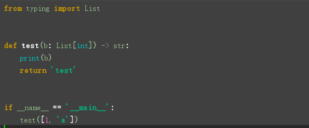 python对函数的参数和返回值进行指定类型和检查_pycharm查看方法的返回值-CSDN博客