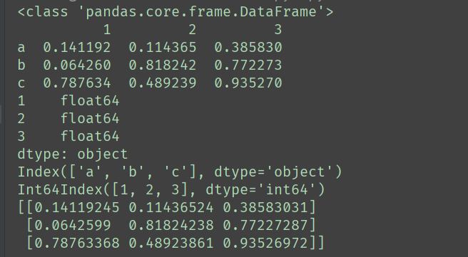 pandas——创建matrix_pandas单位矩阵怎么做-CSDN博客
