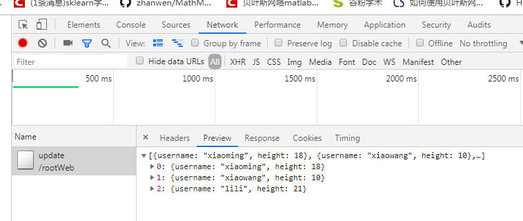 Springmvc实现后端向前端传送数组（json）等数据 Spring发送数据能发送json数组吗？ Csdn博客