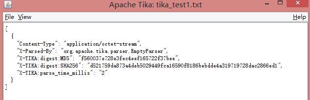 对Apache tika的了解和使用_使用 apache tika 提取数据并将它们发送到 elasticseach 的命令行实用程序-CSDN博客