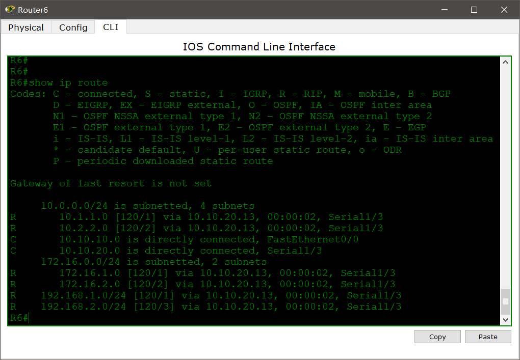Cisco Packet Tracer (Protocolo de enrutamiento dinámico-RIP ...