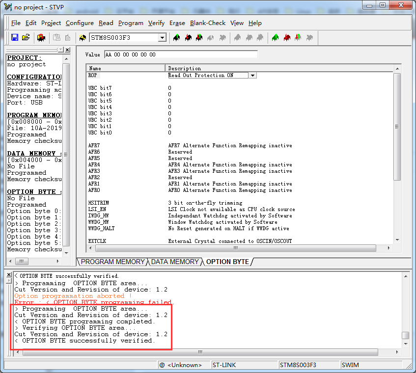 STM8烧录及加密/解密流程_stm8s读取加密程序-CSDN博客