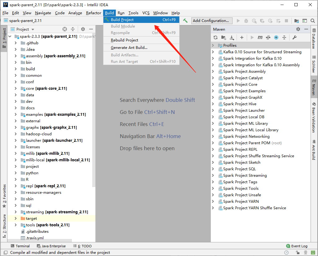 Windows下编译Spark2.3.3_win spark 编译-CSDN博客