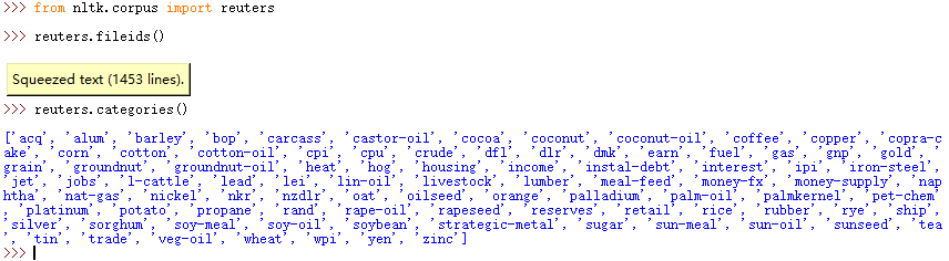 Python自然语言处理笔记(五)------获取文本语料库_什么函数用于获取语料库中的文件-CSDN博客
