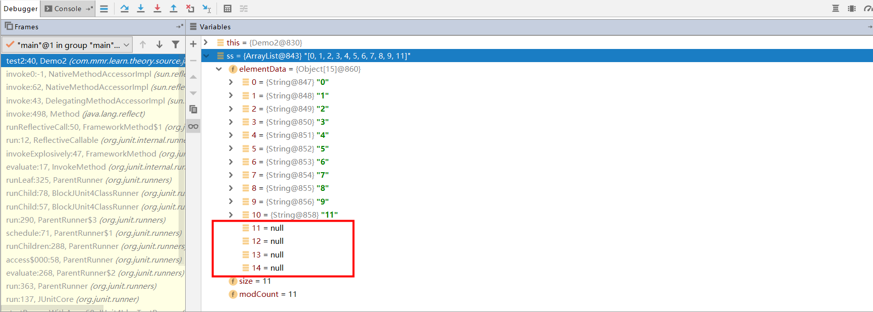Idea 如何在debug视图中调出更多的展示内容 (就像在Eclipse中看到的那样)_idea,debugger list数据不点三角能看到更多数据-CSDN博客
