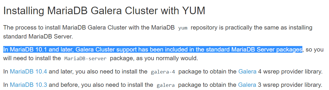 Mariadb 集群 Galera Cluster 基于多主架构_麒麟操作系统 mariadb galera cluster-CSDN博客
