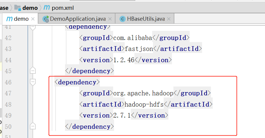 【Spring Boot Web容器集成调用Hbase】 java.io.IOException: No FileSystem for scheme : hdfs_fs.file.impl ...
