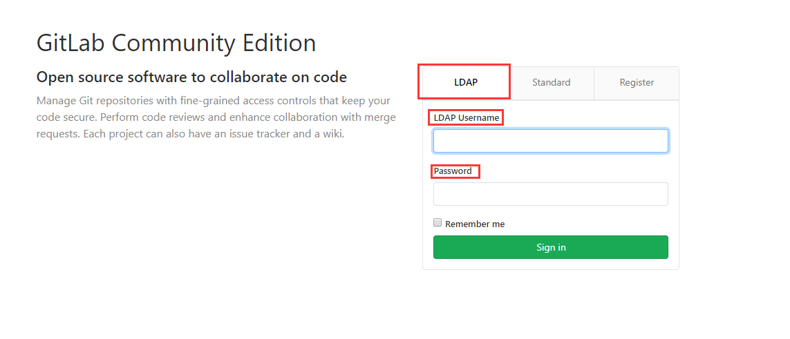 gitlab使用LDAP用户管理配置_could not authenticate you from ldapmain because "-CSDN博客