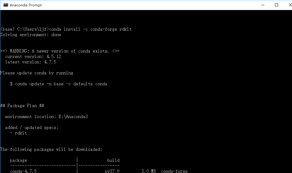 Windons10安装RDKit_win10 安装rdkit database cartridge-CSDN博客