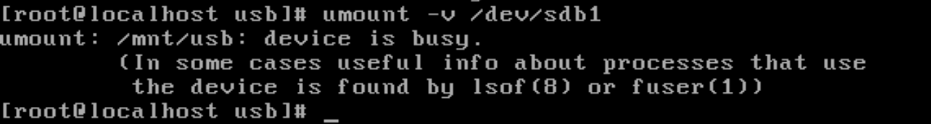 Linux学习笔记——fdisk、mount、umount和U盘读取_拷盘时一定要umount吗-CSDN博客