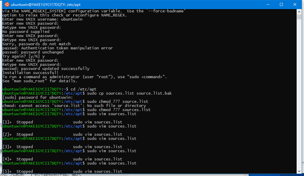 Windows10 安装/打开系统自带Linux 教程_windows 就是用管理员身份打开linux 使用 sudo 命令安装-CSDN博客