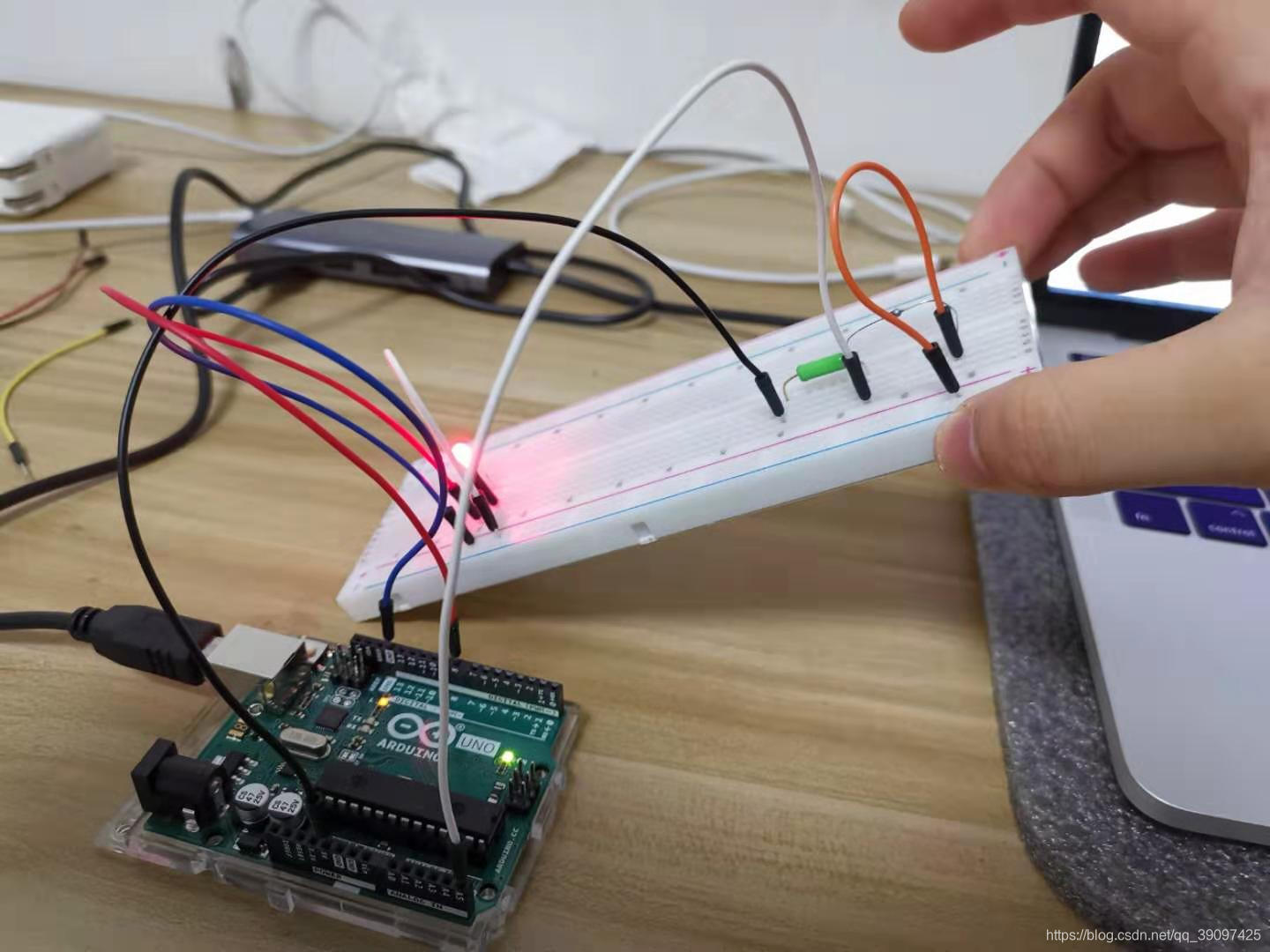 Arduino 倾斜开关实验void Setup Pinmode8output Void Loop Csdn博客