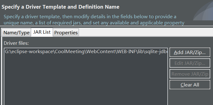 Eclipse使用data Source Explorer连接sqlite数据库 董大礼的博客 Csdn博客 Eclipse连接sqlite数据库