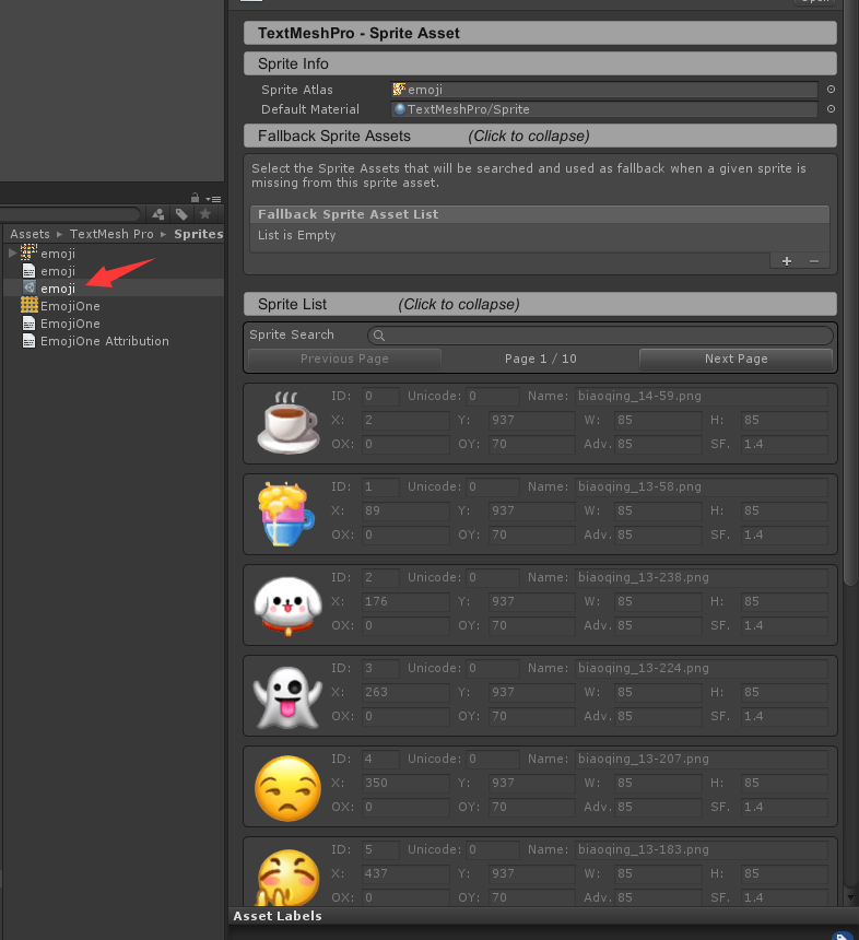 TextMeshPro 制作表情包流程_textmeshpro 表情_易 易的博客-CSDN博客