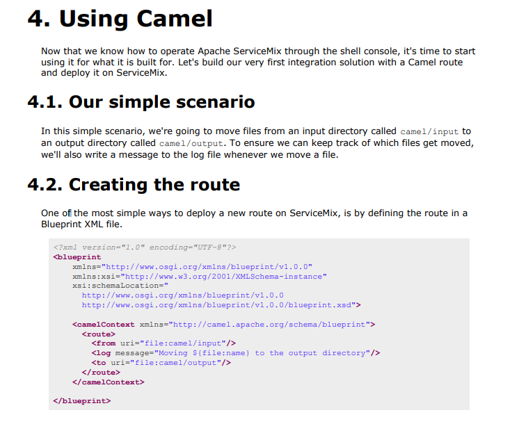 ServiceMix入门（3）：构建第一个使用Camel路由的简单集成解决方案----移动文件-CSDN博客