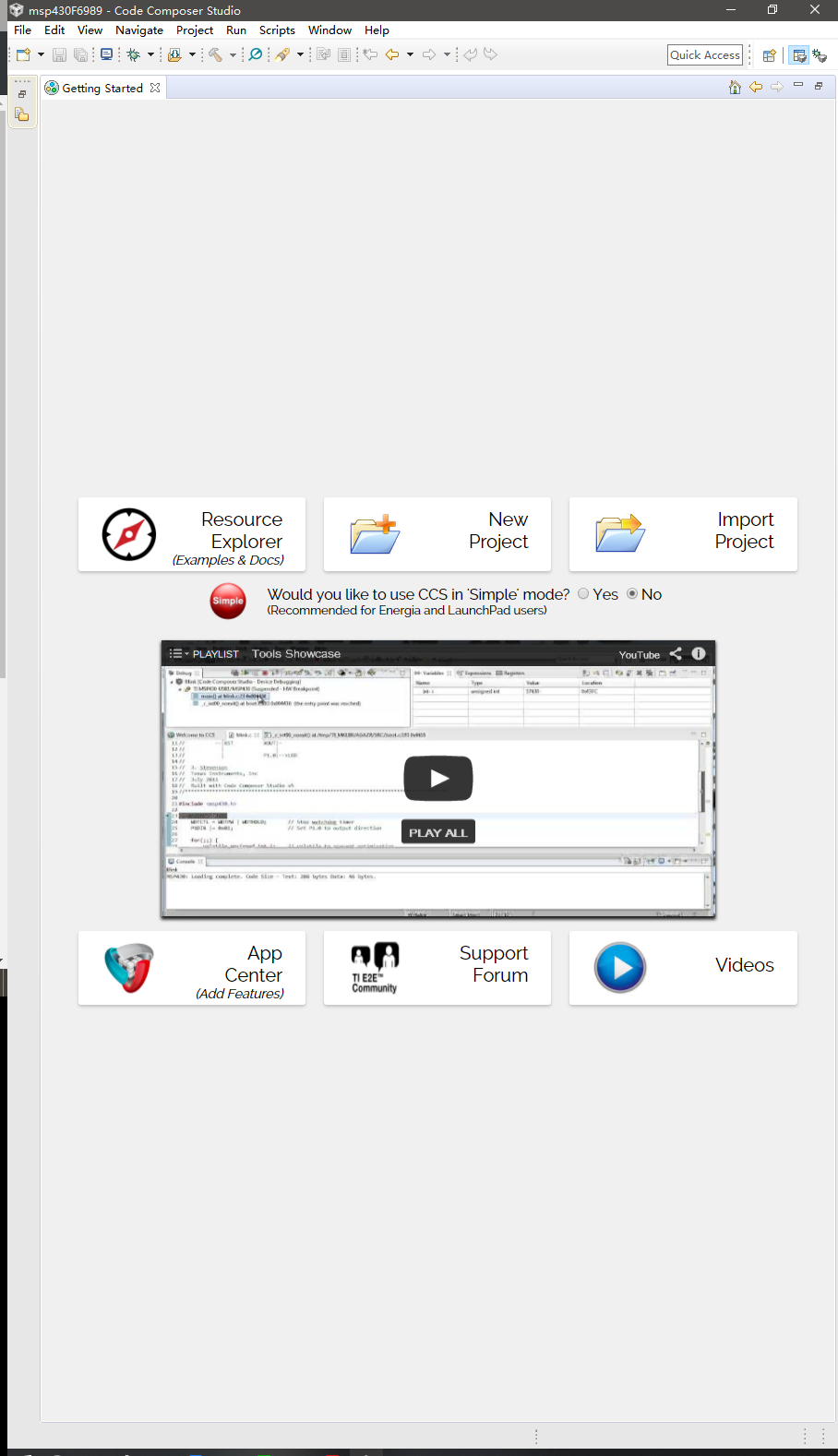入门MSP430FR6989之点亮一个LED 第二章_ccs怎么看led-CSDN博客