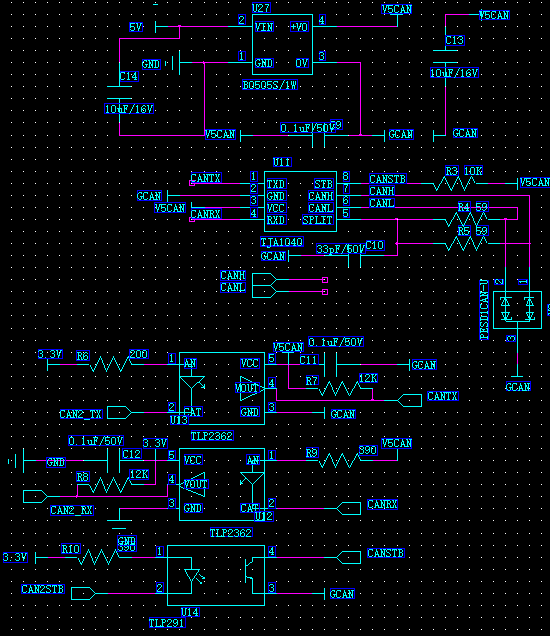 STM32F407 CAN2 通信代码测试收发通过_stm32f407内部can有收发器吗-CSDN博客