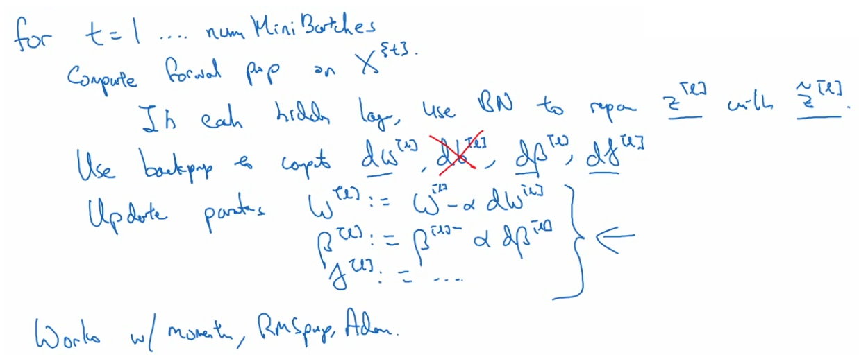 吴恩达神经网络和深度学习-学习笔记-17-batch归一化（Batch Normalization）（BN）_batch normalization参数维度-CSDN博客