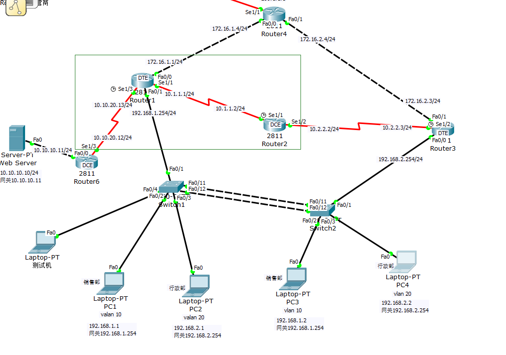 Cisco Packet Tracer（配置ppp）_思科路由器ppp协议怎么发送用户名密码-CSDN博客