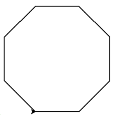 python---turtle_turtle库绘制边长100像素的正八边形-CSDN博客